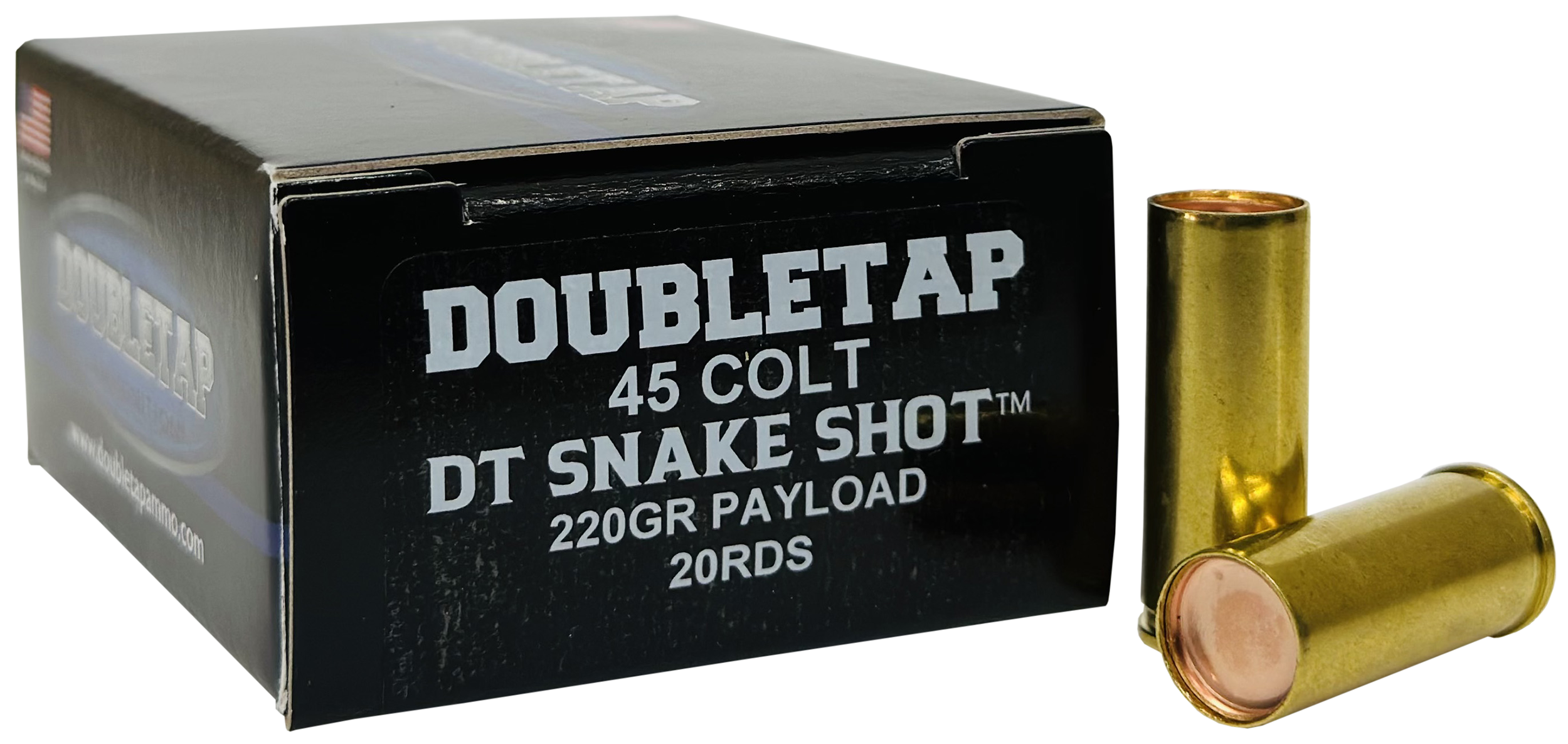 DoubleTap Snake Shot Pistol Ammunition 45CSSS2, 45 Colt, 220 gr, 20 Rd ...