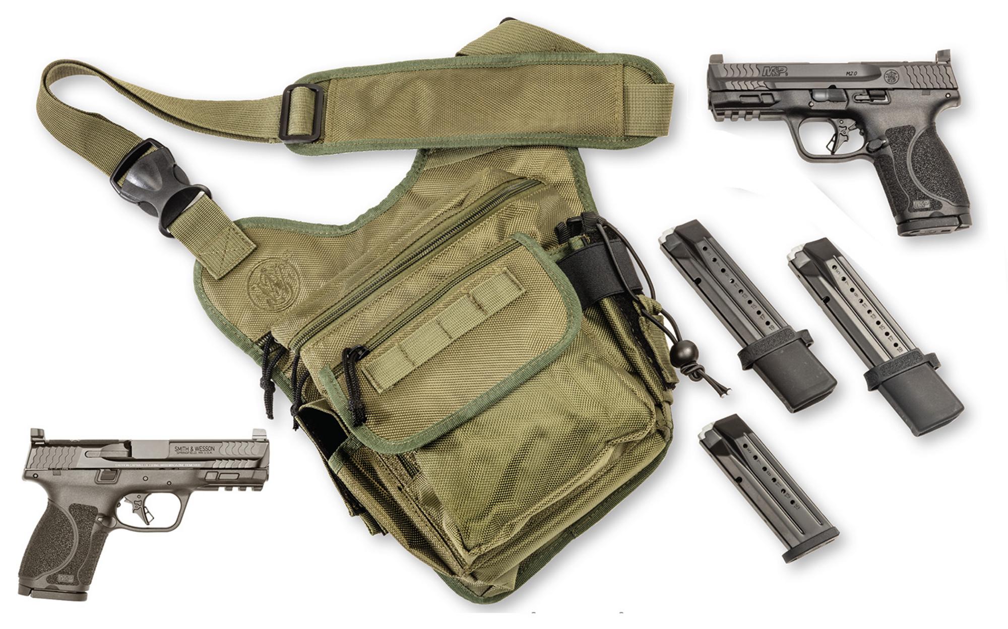 Smith and Wesson M&P9 M2.0 13928, 9mm, 4", Optic Ready, Bug Out Bundle ...