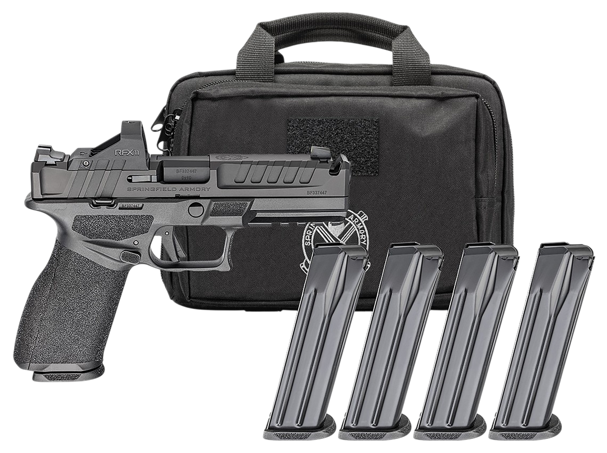 Springfield Echelon Comp Gear Pac Optic Ready Pistol EC9459BCOMPPAC ...